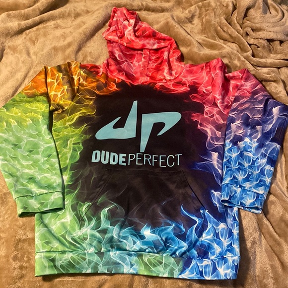 Shirts & Tops | Dude Perfect Hoodie Size Youth Large | Poshmark
